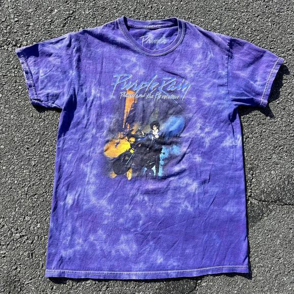 Prince | Shirts | Prince Purple Rain Tie Dye T Shirt | Poshmark